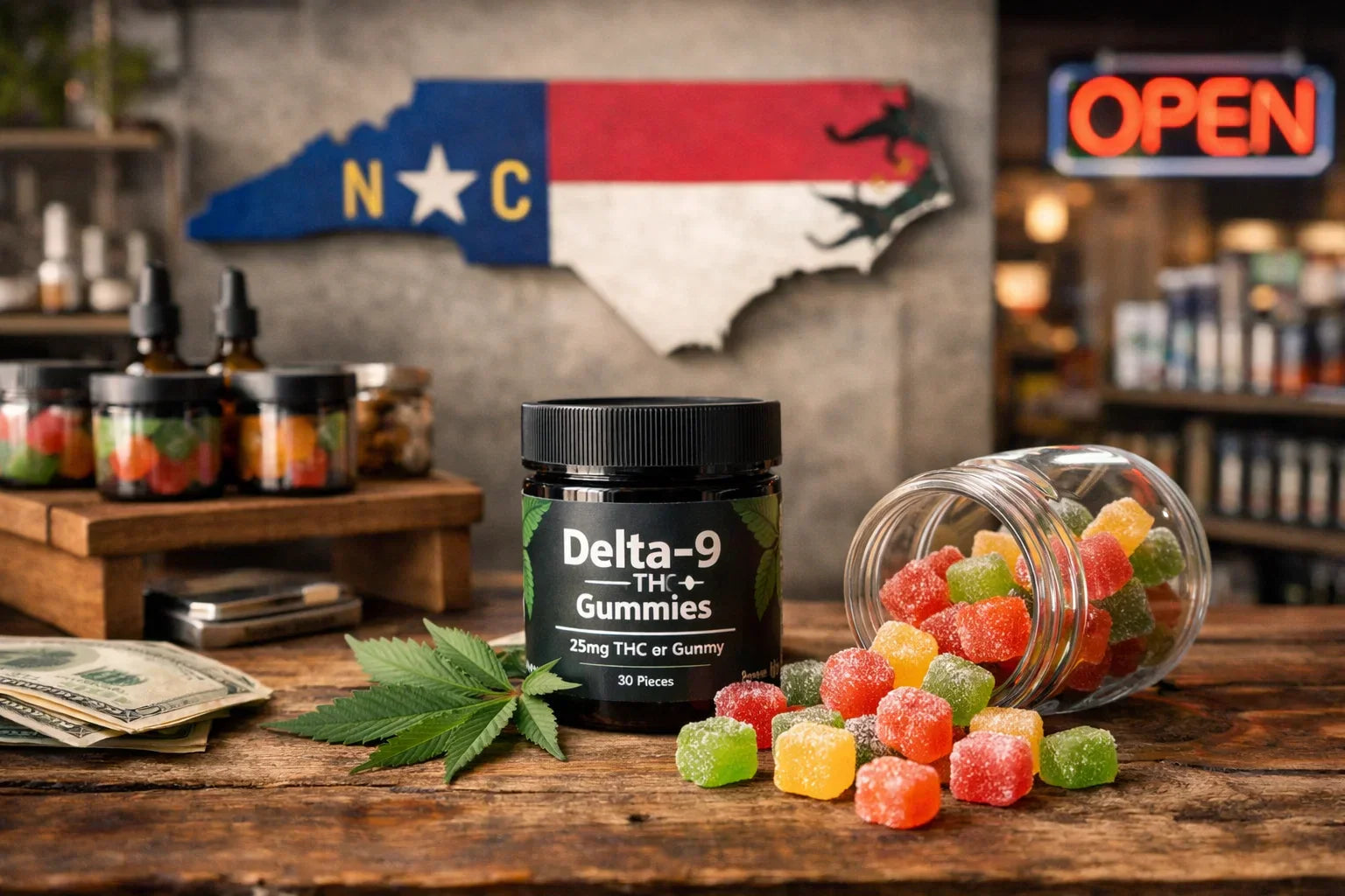Delta‑9 Gummies: NC Retail Policy Future – CBHD News